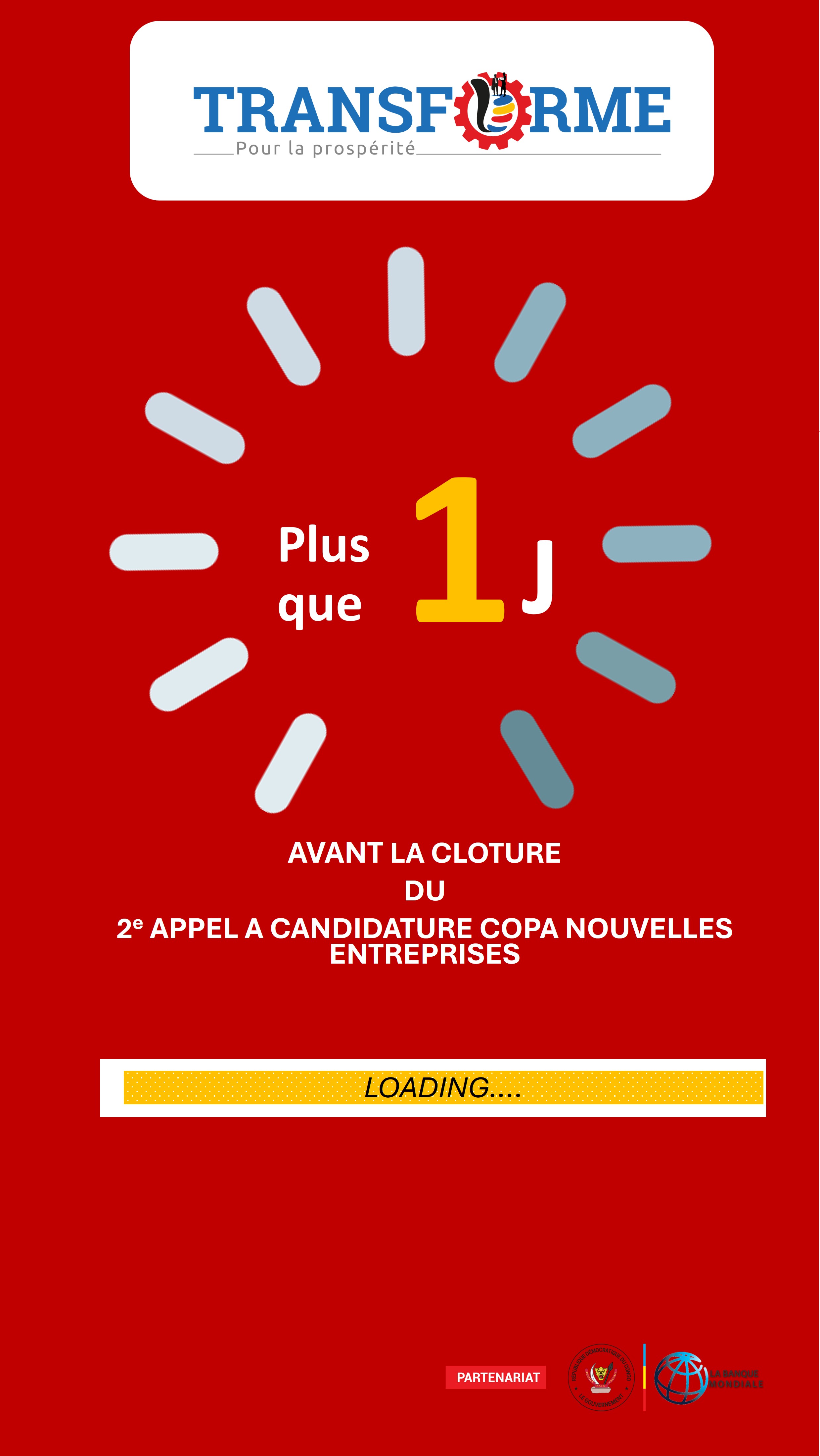 COPA Transforme RDC – Programme d’accompagnement des PME en RDC